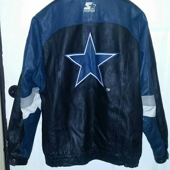 STARTER | Jackets & Coats | Vintage Leather Dallas Cowboys Lined Heavy ...